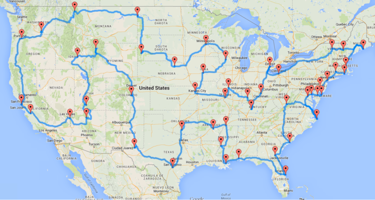 USA landmarks road trip - Let's explore here - Let's Explore Here