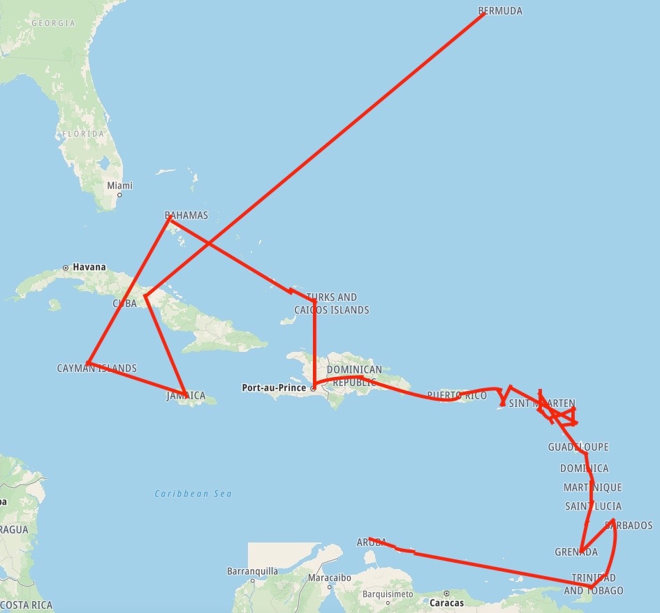 Island hopping across the Caribbean - Let's explore here!